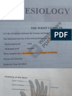 096-T04 A WristHand MM | PDF | Finger | Anatomical Terms Of Motion