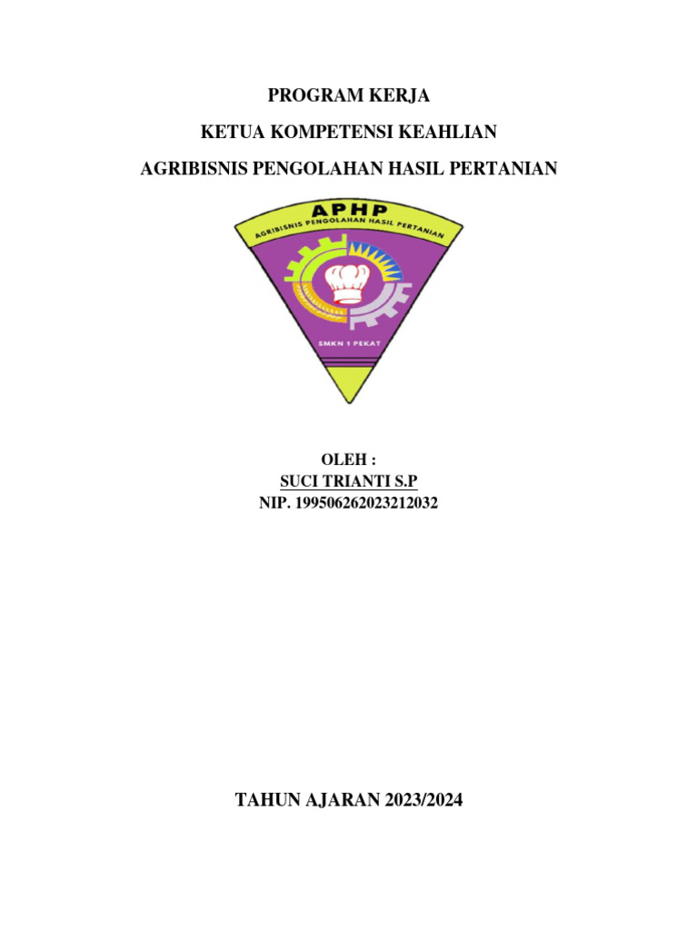Program Keahlian APHP di SMK | PDF