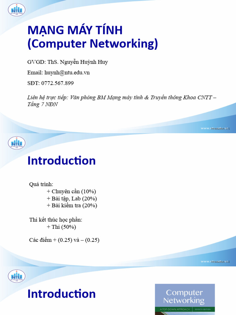 Chapter_1_v7.2 Giới thiệu MMT (2) | PDF