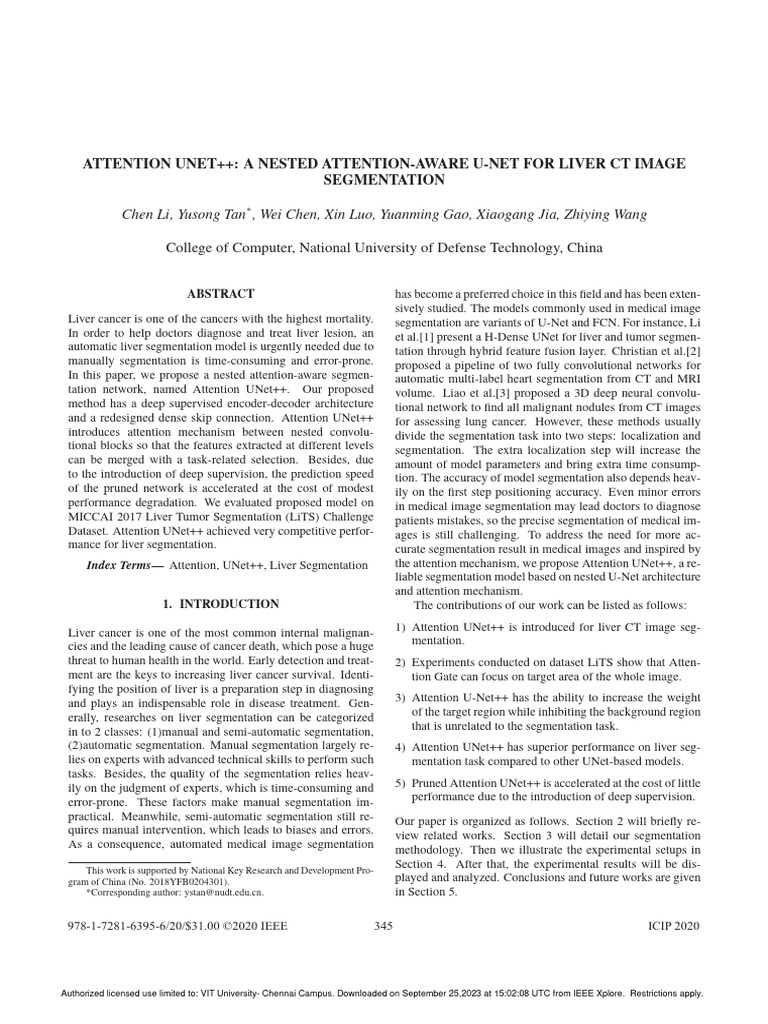 Attention_Unet_A_Nested_Attention-Aware_U-Net_for_Liver_CT_Image_Segmentation | PDF | Image ...