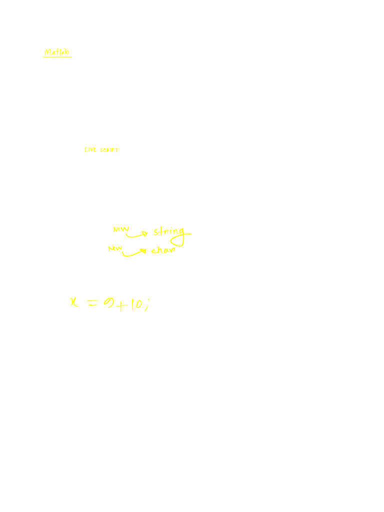 MATLAB | PDF | Mathematical Relations | Mathematical Concepts