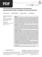 ICIQ and Bladder Diary PDF | PDF | Urinary Incontinence | Diseases And ...