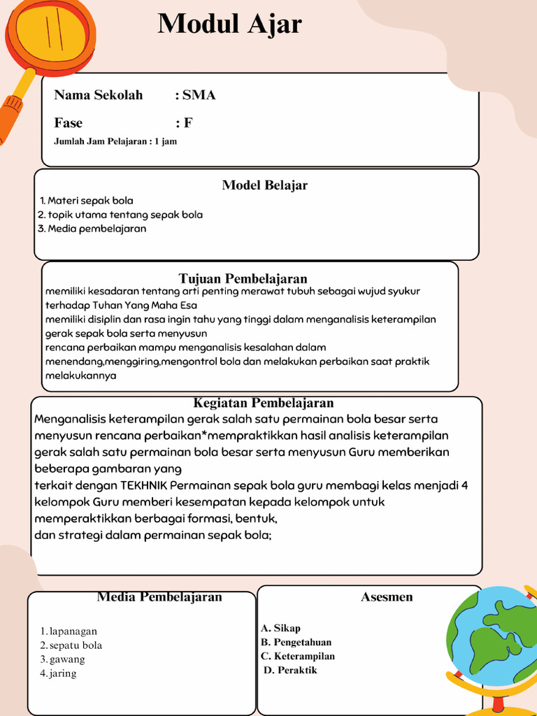 Modul Ajar UTS | PDF