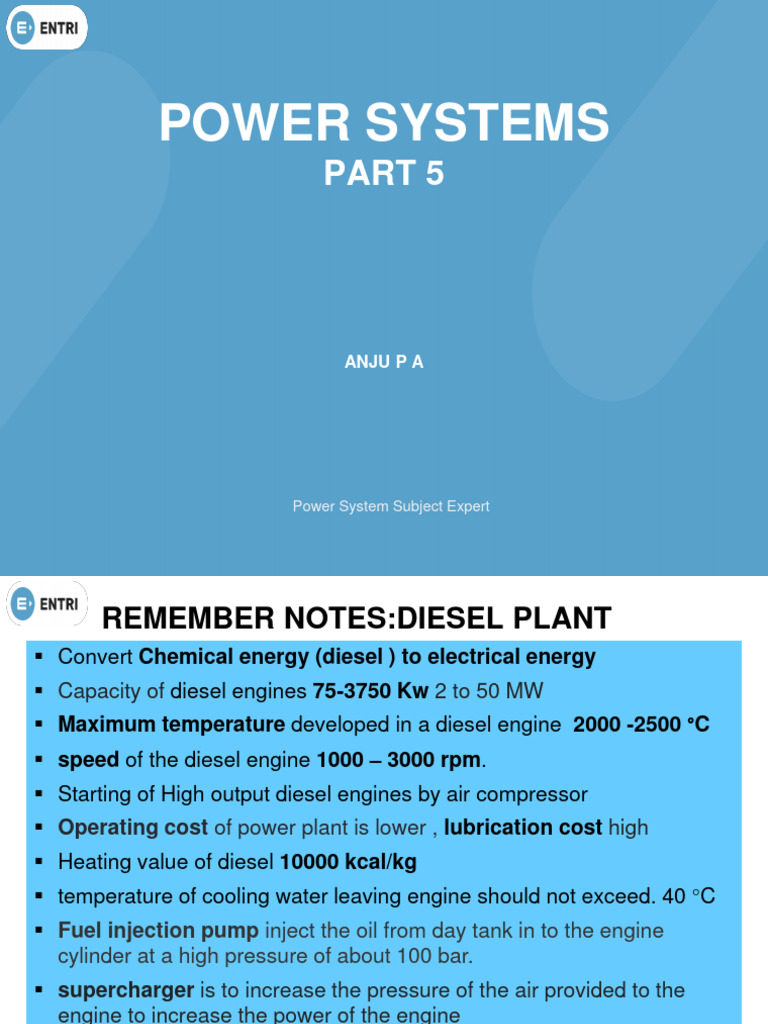 Power System | PDF | Diesel Engine | Internal Combustion Engine