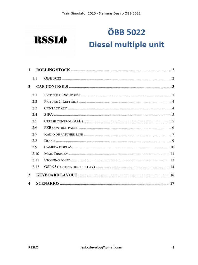 OBB 5022 Manual | PDF | Wheeled Vehicles | Land Vehicles