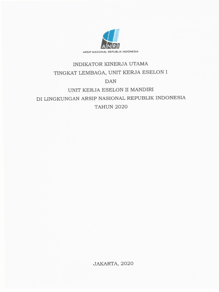 Iku Anri Tahun 2020 | PDF