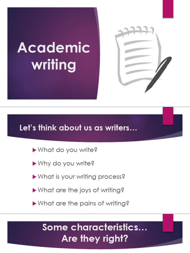 Academic Writing | PDF | Cognitive Science | Communication