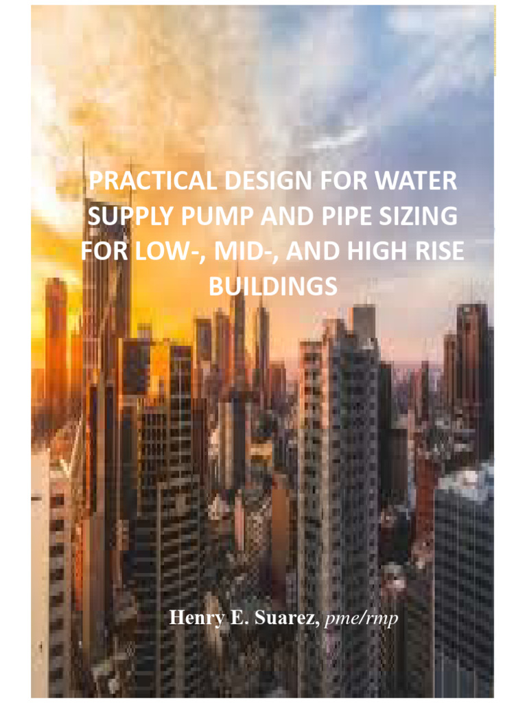 Design Of Water Supply System High Rise Bldg Pdf Pressure Pump
