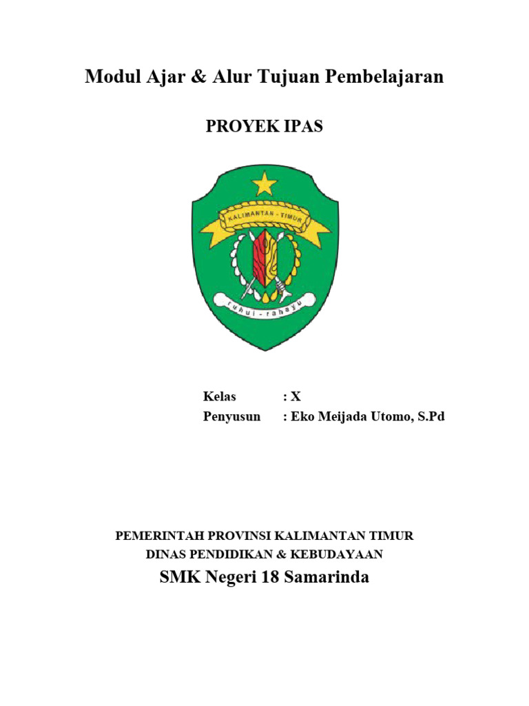 Sampul Modul Ajar | PDF