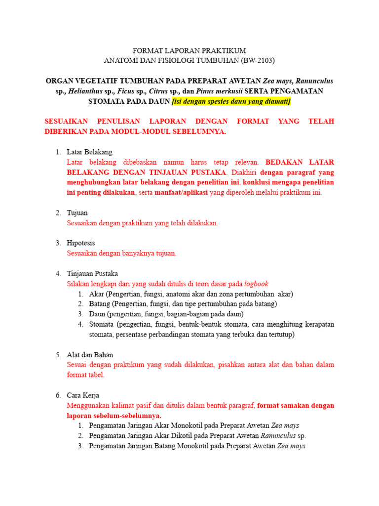 Format Laporan Modul 5 | PDF