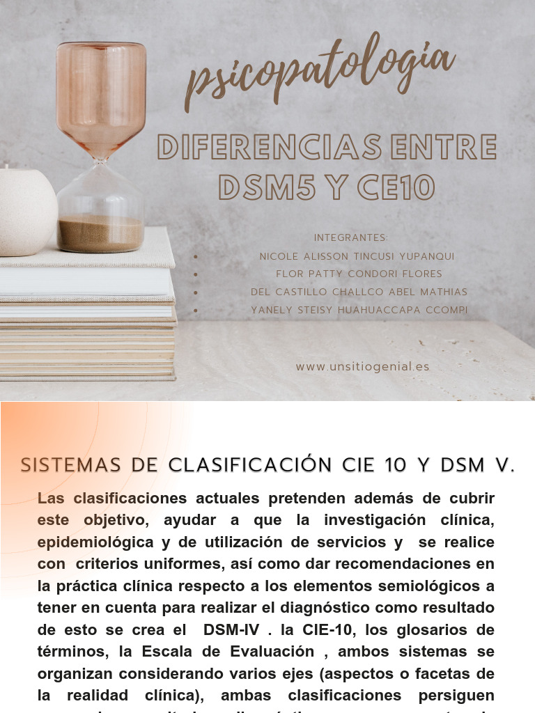 Cuadro Comparativo de Los Sistemas de Clasificación (Para Consolidado ...