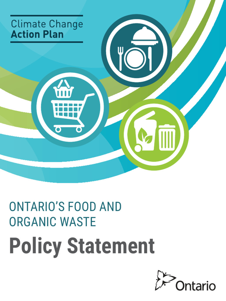 Food and Organic Waste Policy Statement | PDF | Waste | Waste Management