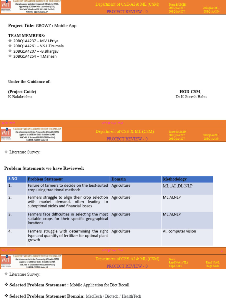 Mobile Application For Diet Recall | PDF | Diet (Nutrition) | Diet ...