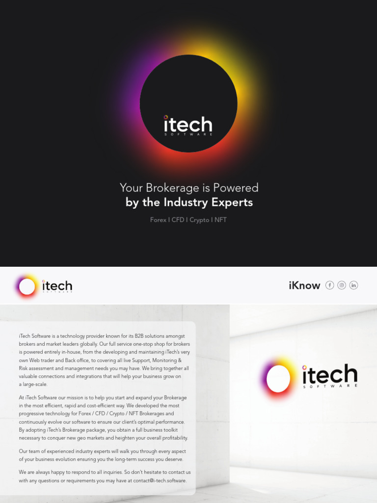 Brochure ITech 2023 | PDF | Foreign Exchange Market | Cryptocurrency