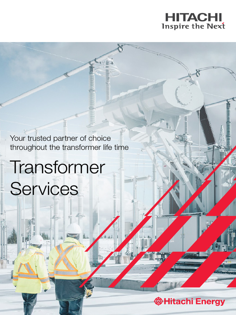 Hitachi Energy Transformer Service Brochure | PDF | Transformer | Reliability Engineering