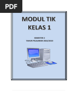 Modul Ajar Tik Semester Kurikulum Merdeka | PDF | Komputer