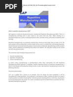 REM Process Flow in SAP | PDF | Business