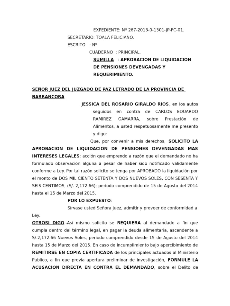 Aprobacion de Liquidacion de Pensiones Devengadas _ TOAZ.INFO | PDF Aprobacion de Liquidacion de Pensiones Devengadas _ TOAZ.INFO | PDF
