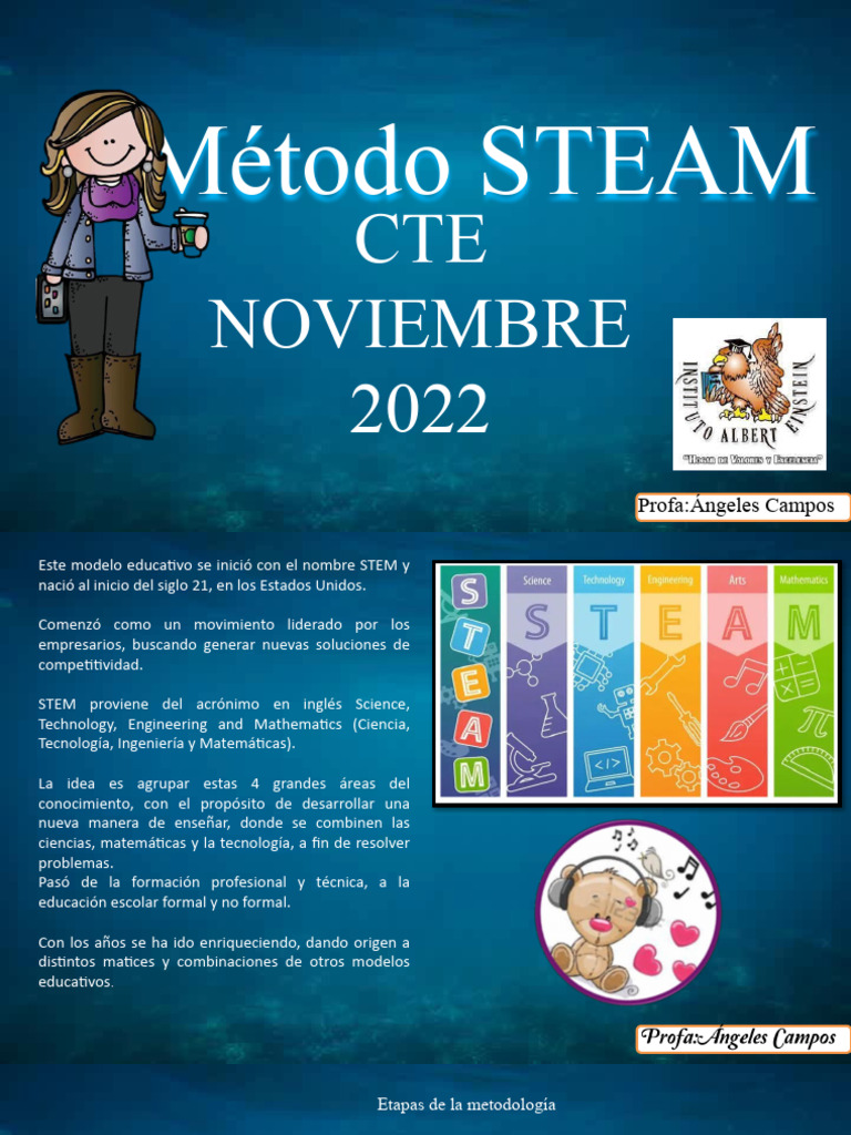 metodo steam (1) | PDF | Ciencia, Tecnología, Ingeniería y Matemáticas ...