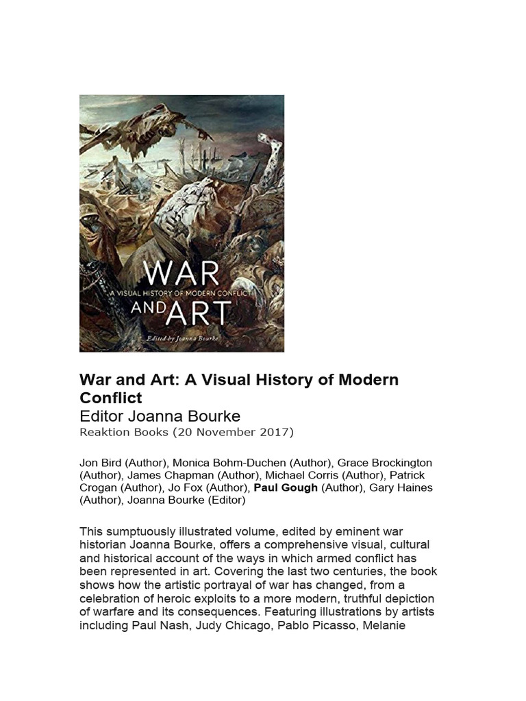 War and Art: Visual History of Conflict | PDF