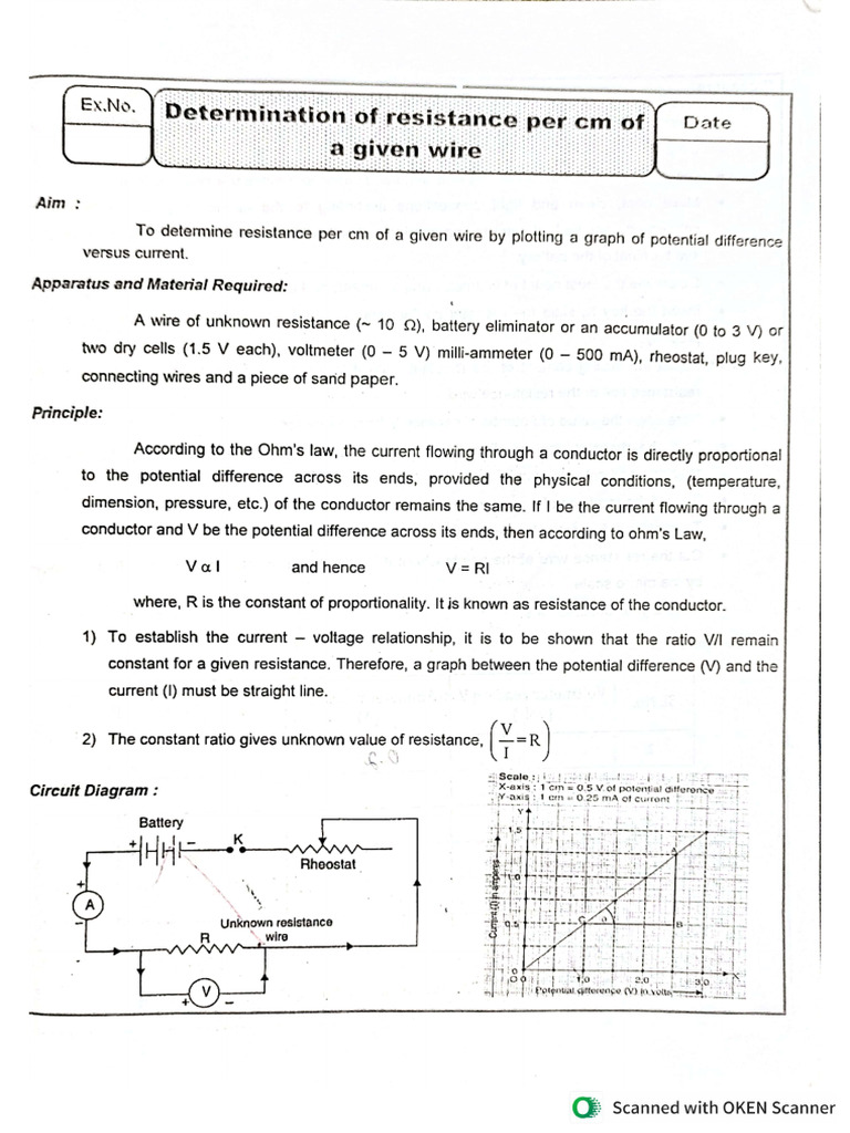 Phy Practical Section A 1to 4 Experiment | PDF
