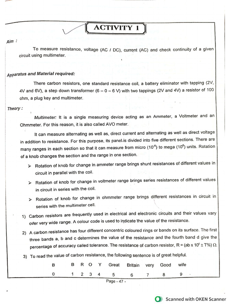 Phy Practical Activity 1,2,3 | PDF