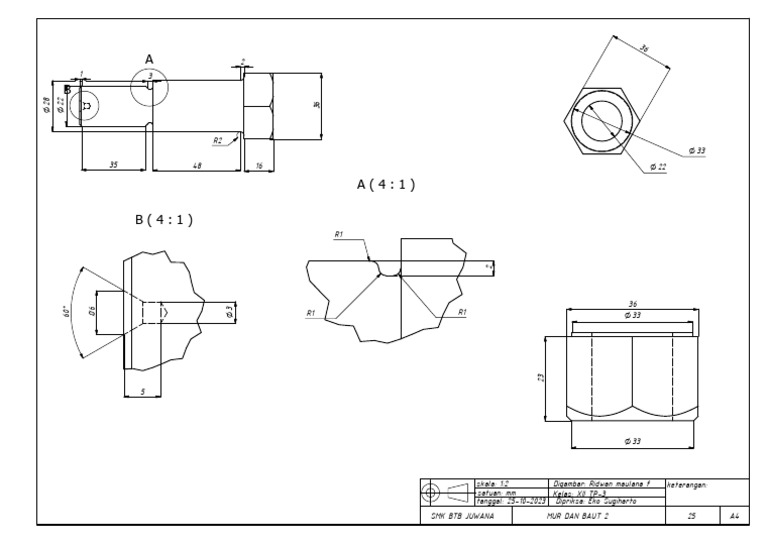 Drawing Mur Baut 2 | PDF
