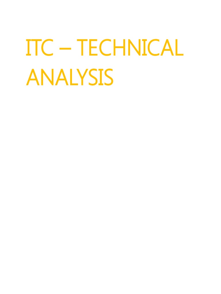 ITC – TECHNICAL ANALYSIS FULL | PDF | Business | Marketing