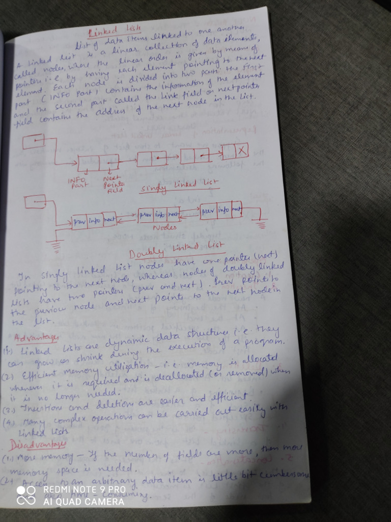 Linked List | PDF Linked List | PDF