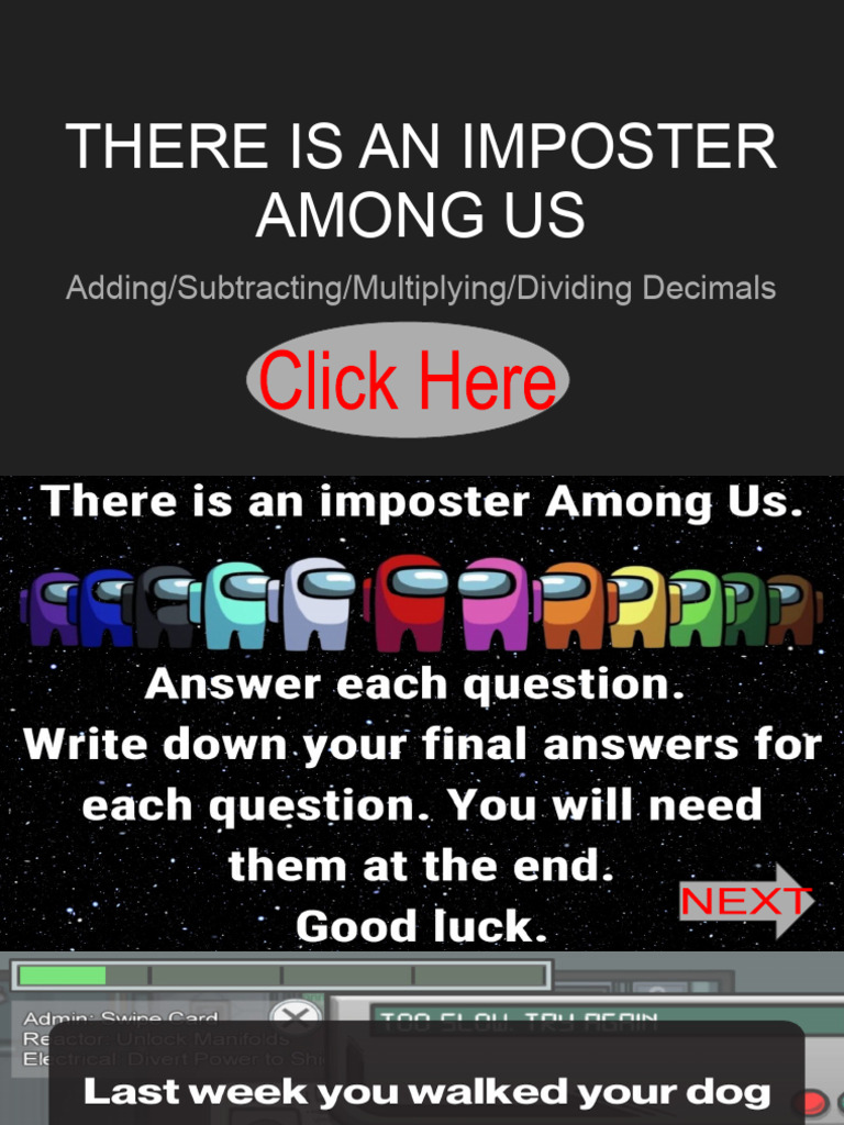Decimals Escape Room for 5th Grade | PDF | Cooking, Food & Wine