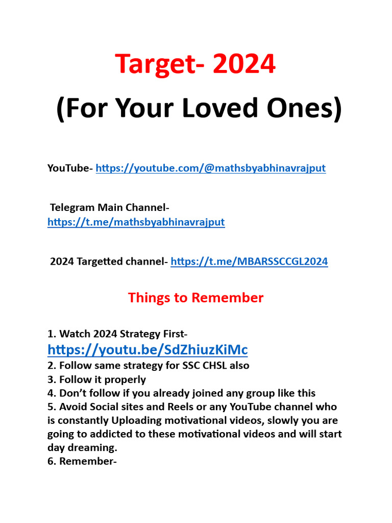 Week 1 2024 | PDF | Mathematics