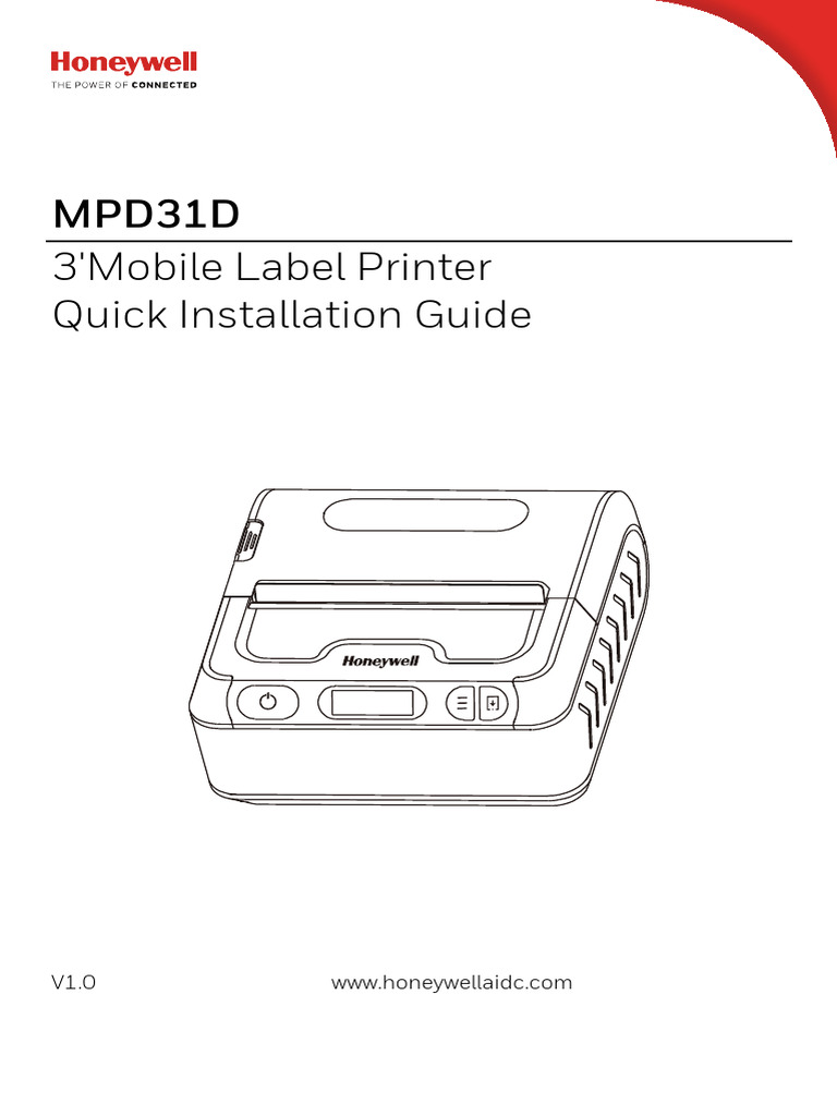 MPD31D Quick Start Guide | PDF | Printer (Computing) | Usb