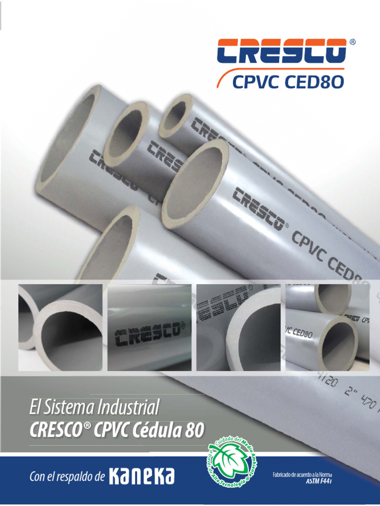 FT Cresco CPVC c80 | PDF | El plastico | Polímeros
