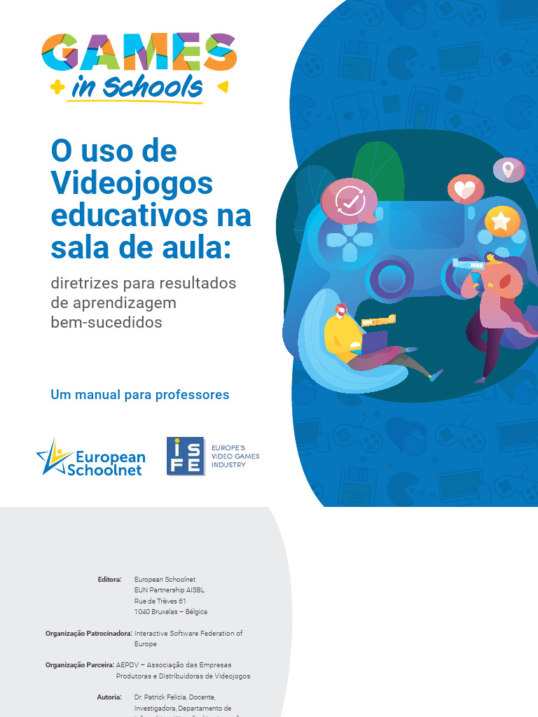 Manual para Professores - Jogos Na Aula | PDF | Aprendizado | Videogames