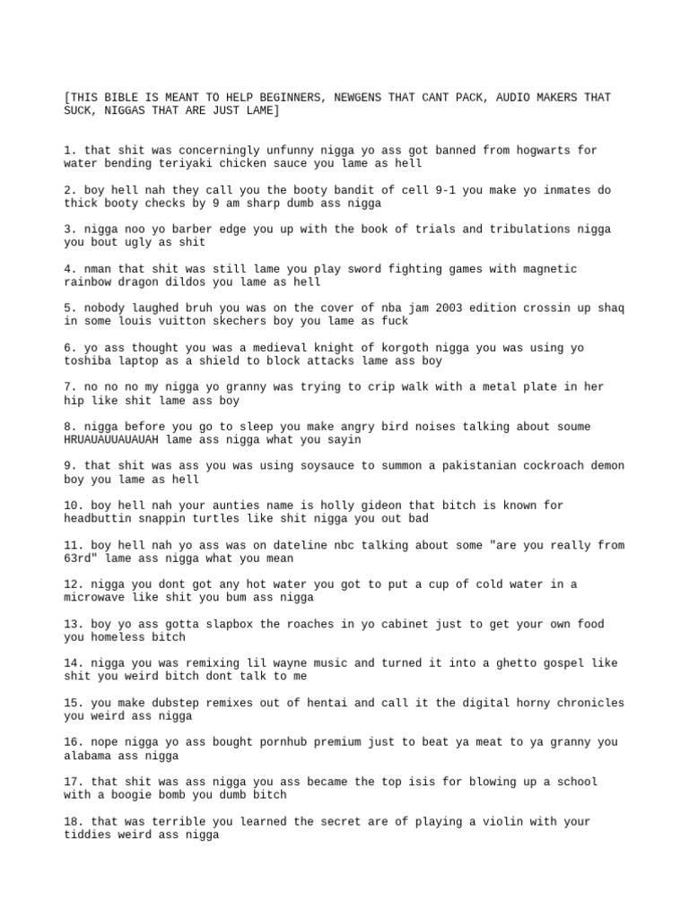 Beginner's Guide to Discord Roasting | PDF