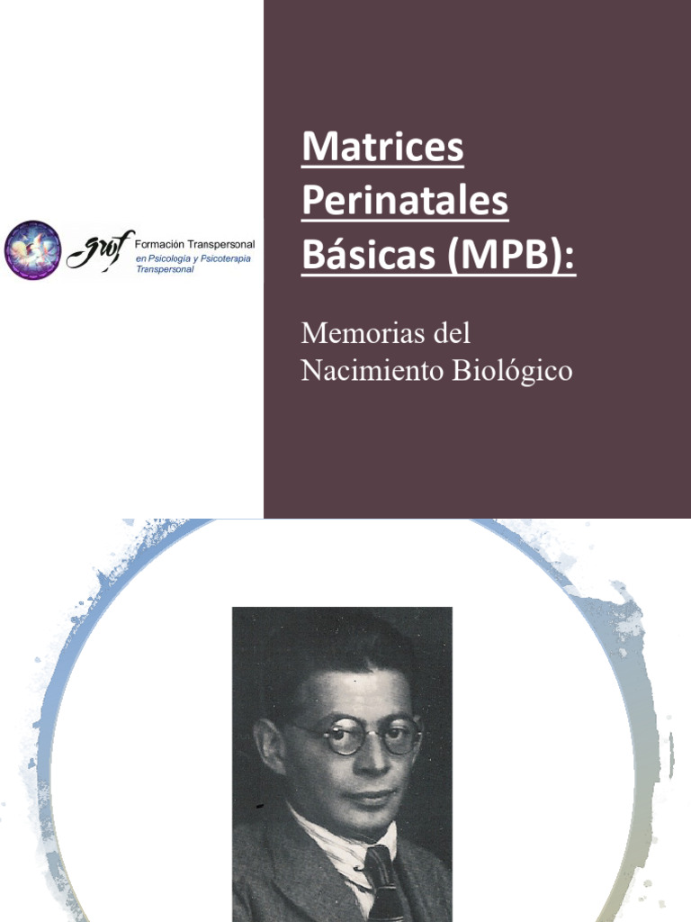Matrices Perinatales Basicas | PDF | Suicidio | Desorden obsesivo compulsivo