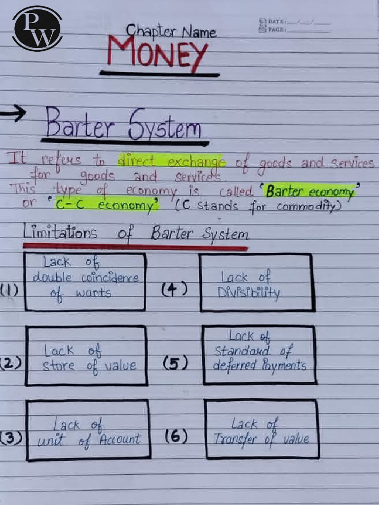 Money and Banking _ Handwritten Notes __ (Kautilya) | PDF | Money ...