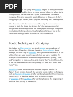 English Literature Unseen Poetry Paper AQA | PDF