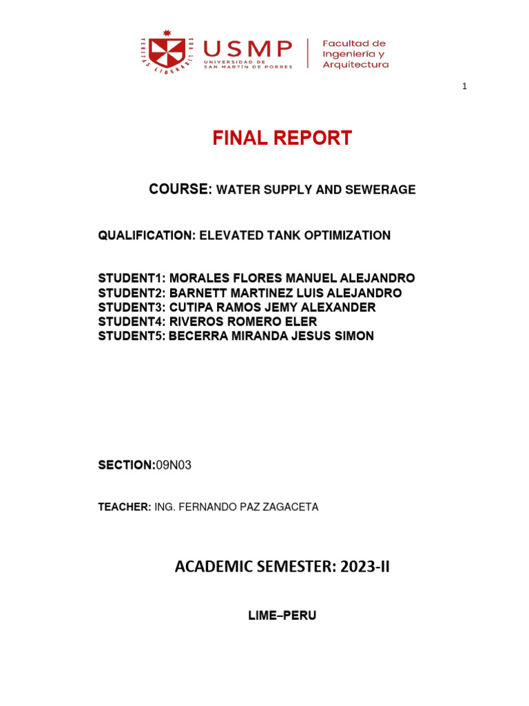 Engineering Student Project Report | PDF | Flow Measurement | Ph