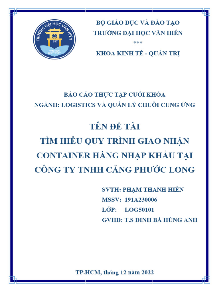 BCTT - Phạm Thanh Hiền | PDF