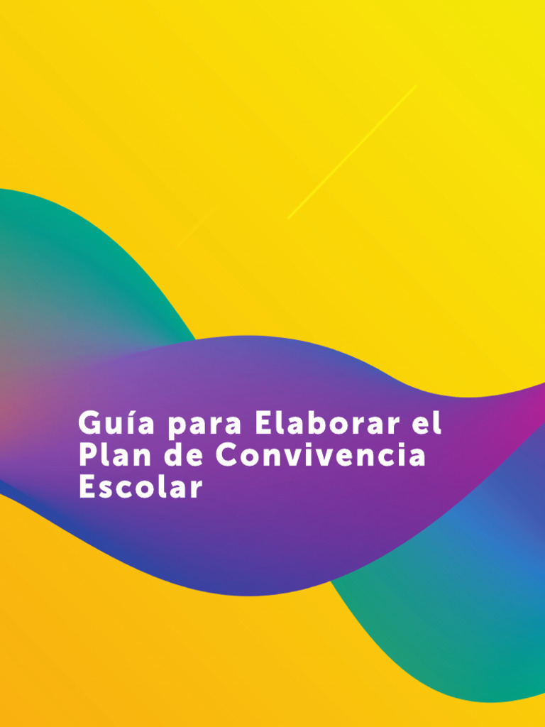 Guia para Elaborar El Plan de Convivencia Escolar Inte... | PDF | Democracia | Ideologías políticas