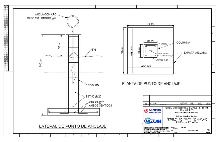 Detalles de Punto de Anclaje | PDF Detalles de Punto de Anclaje | PDF