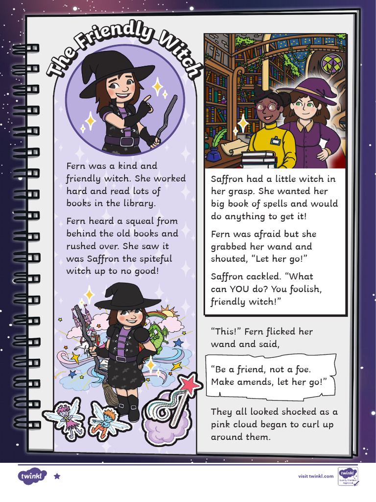KS1 the Friendly Witch | PDF