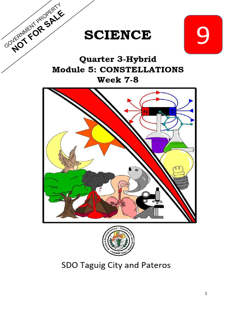 Science 9 Quarter 3 Module 5 Week 7-8 | PDF | Apparent Magnitude | Stars