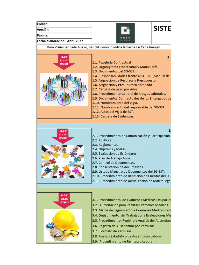 Presentación SG-SST | PDF | Auditoría | Business