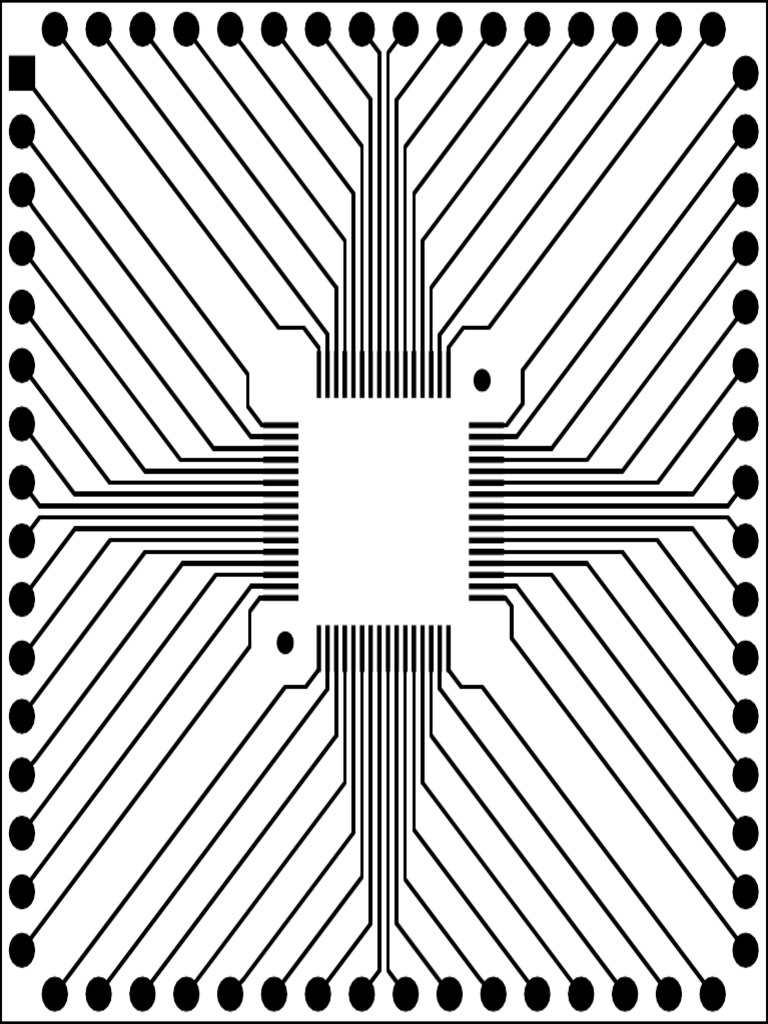 Adaptador TQFP64 - CADCAM Top Copper | PDF