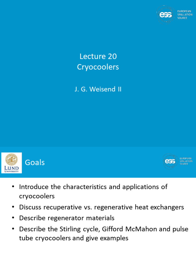 Cryocoolers: Types and Applications | PDF | Vacuum Tube | Cryogenics