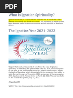 Ignatian Values and Principles | PDF | Ignatius Of Loyola | Society Of ...
