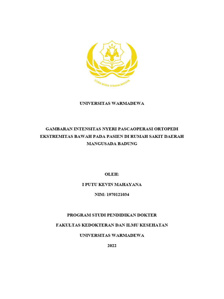 Proposal Revisi | PDF