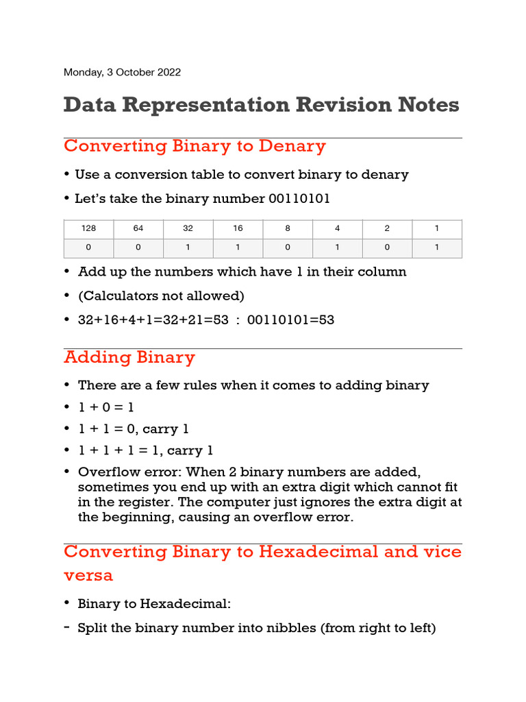 Computer Science Notes Y10 Term 3 PDF Red Only Pls | PDF | Network ...
